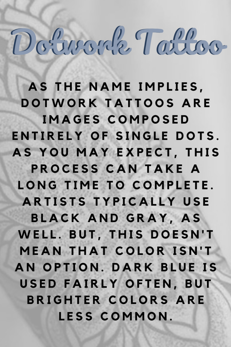 What Are Dotwork Tattoos & Why Are They So Special - Tattoo Glee
