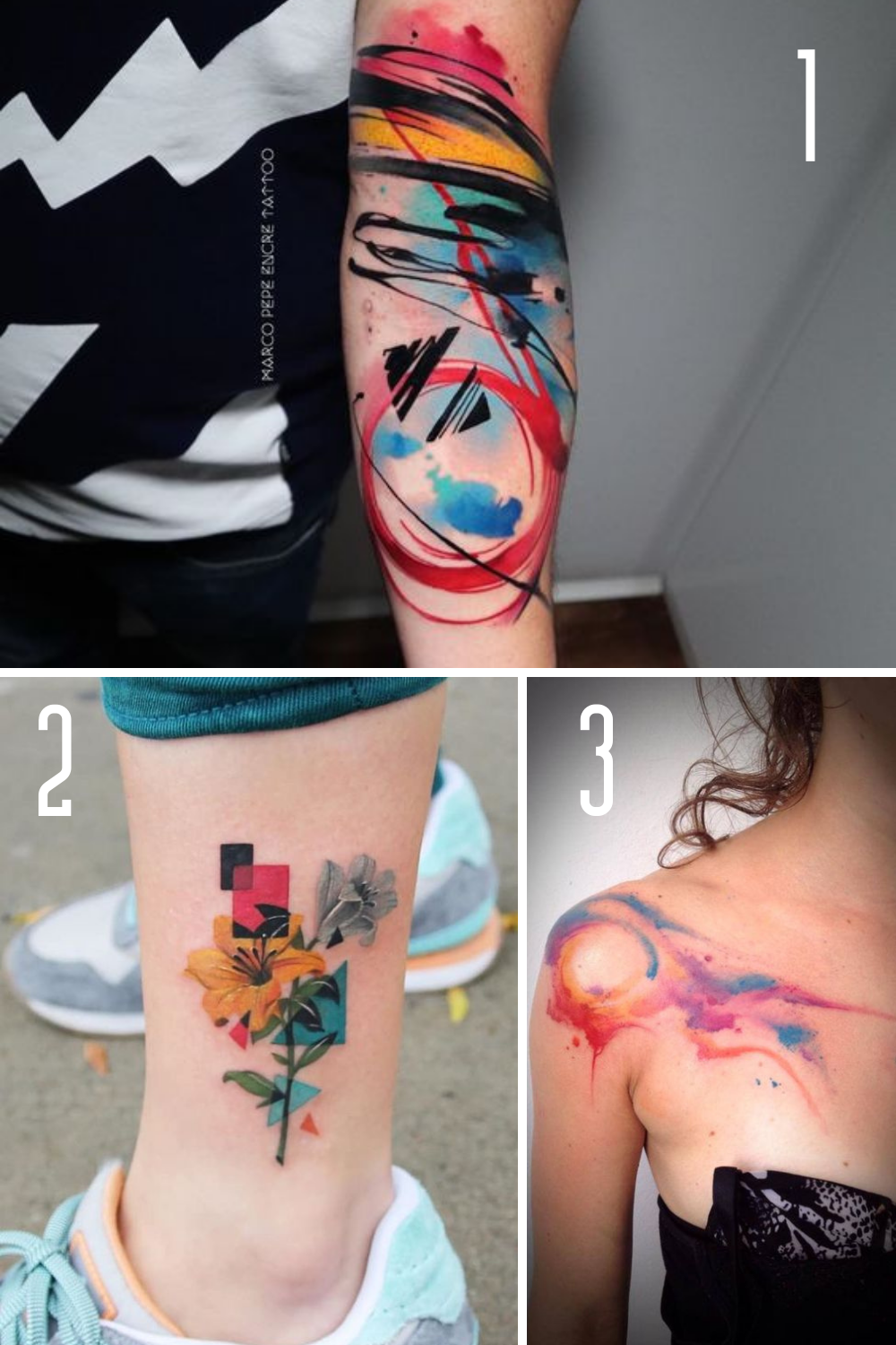 Colorful Unique Abstract Art Tattoo Designs Tattoo Glee Colorful Unique Abstract Art Tattoo Designs Tattoo Glee