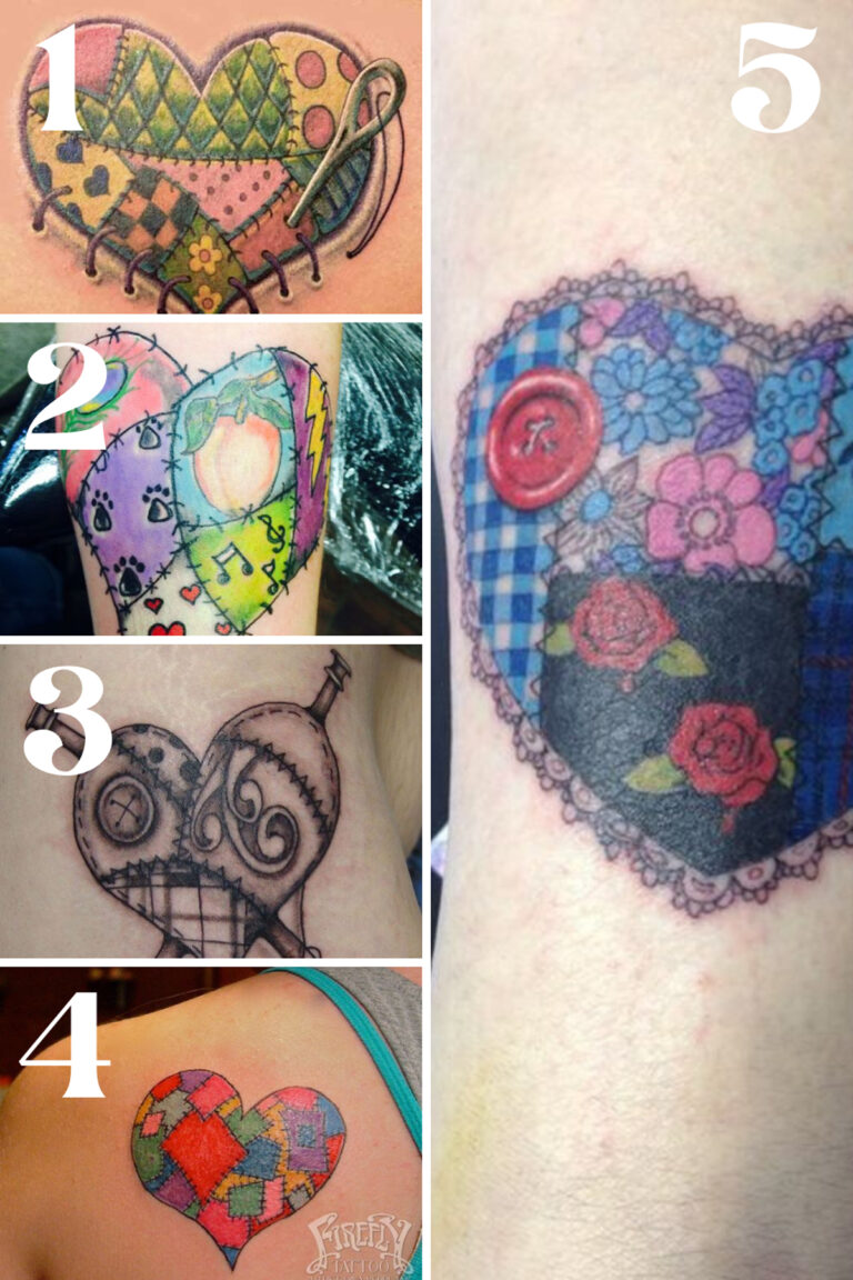 Patchwork Quilt Tattoo Ideas + Designs - Tattoo Glee