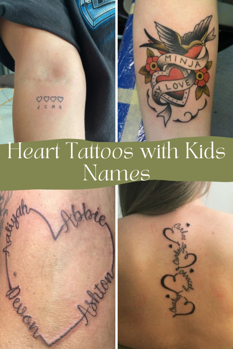 79 Sweetest Kids Name Tattoos & Baby Name Ideas - Tattoo Glee