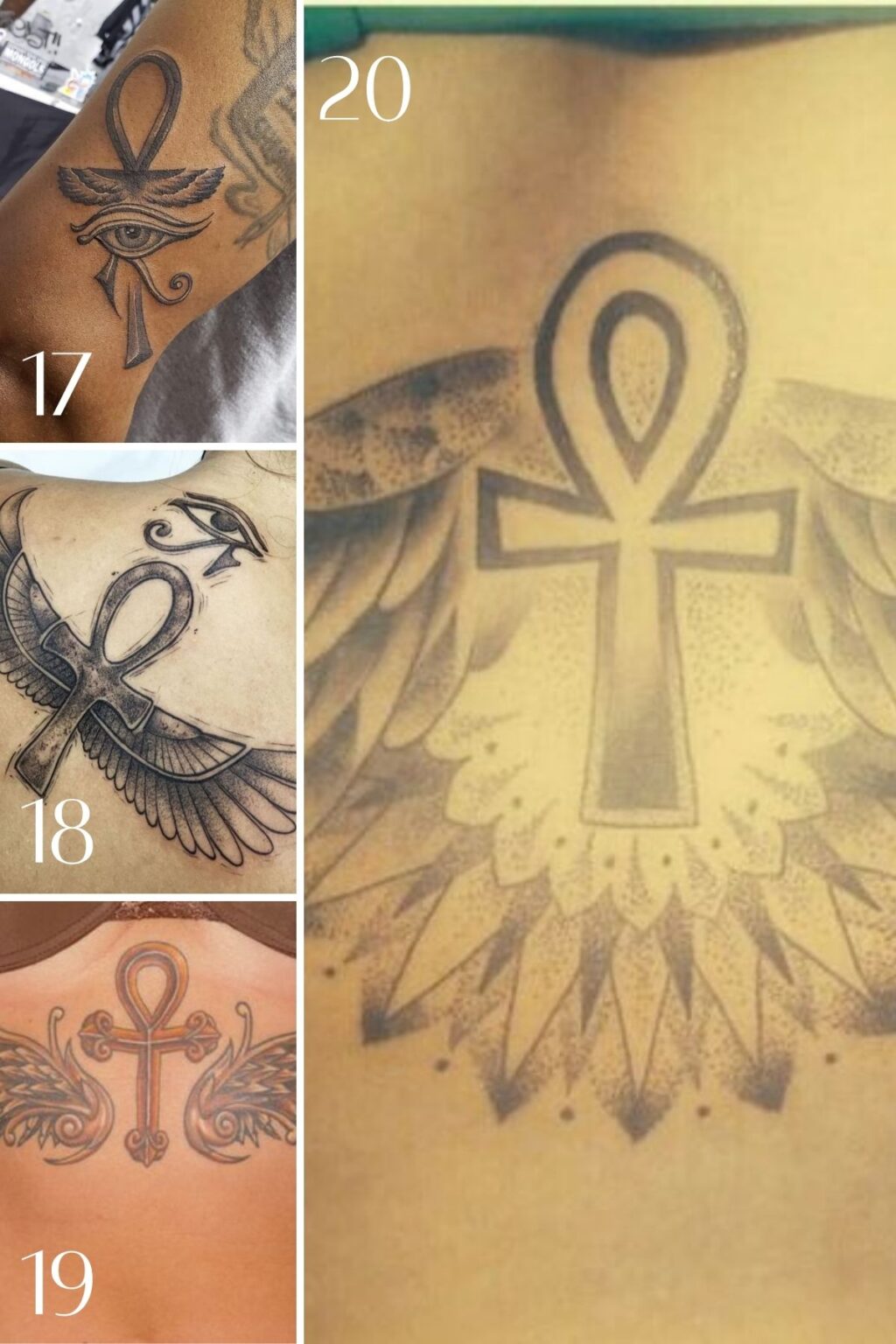 Unique Ankh Tattoo Design Ideas With A Deeper Meaning - Tattoo Glee