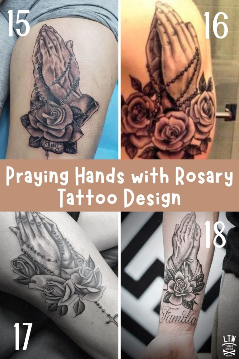 87+ Beaded Rosary Tattoo Designs + Ideas - Tattoo Glee
