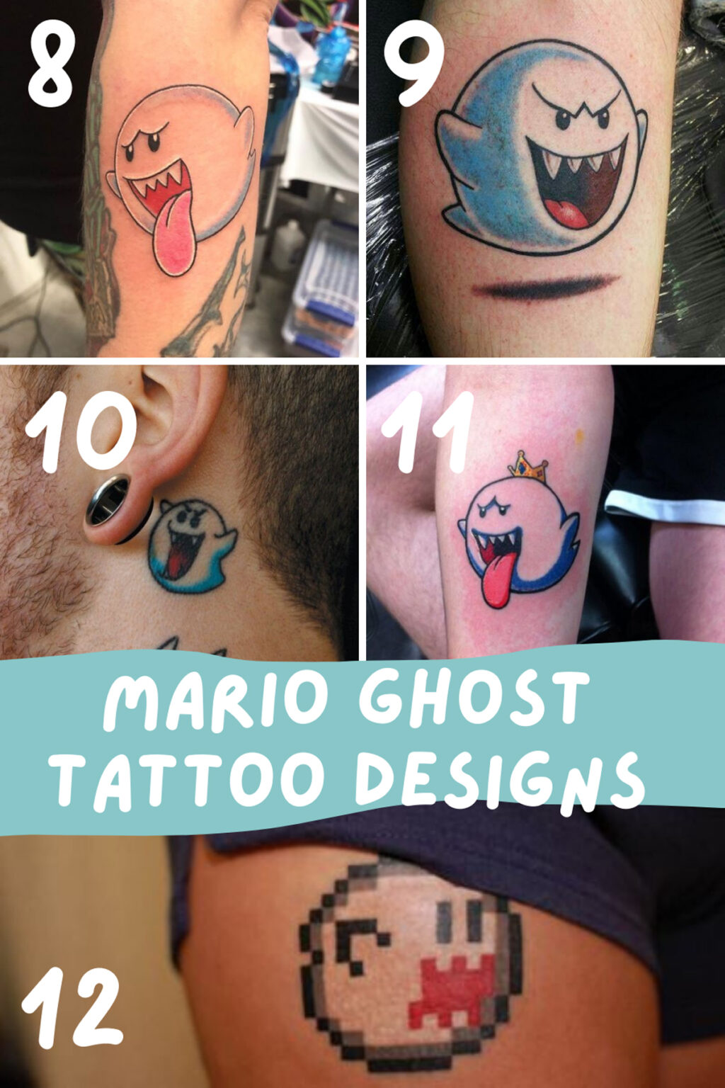 27 Ghost Tattoo Ideas {Cute + Spooky Designs} - Tattoo Glee