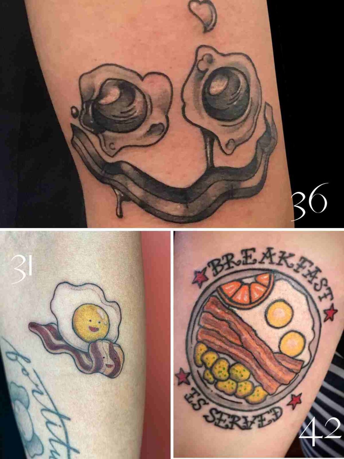 43 Egg-cellent Egg Tattoos For Small Breakfast Mornings - Tattoo Glee