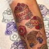 113+ Epic Cake Tattoos Meaning, Ideas & Design Photos - Tattoo Glee