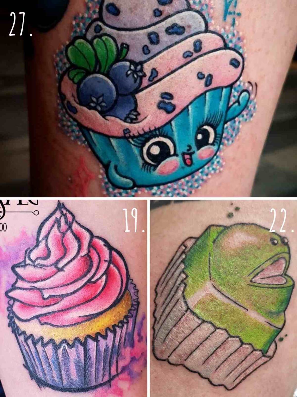 113+ Epic Cake Tattoos Meaning, Ideas & Design Photos - Tattoo Glee
