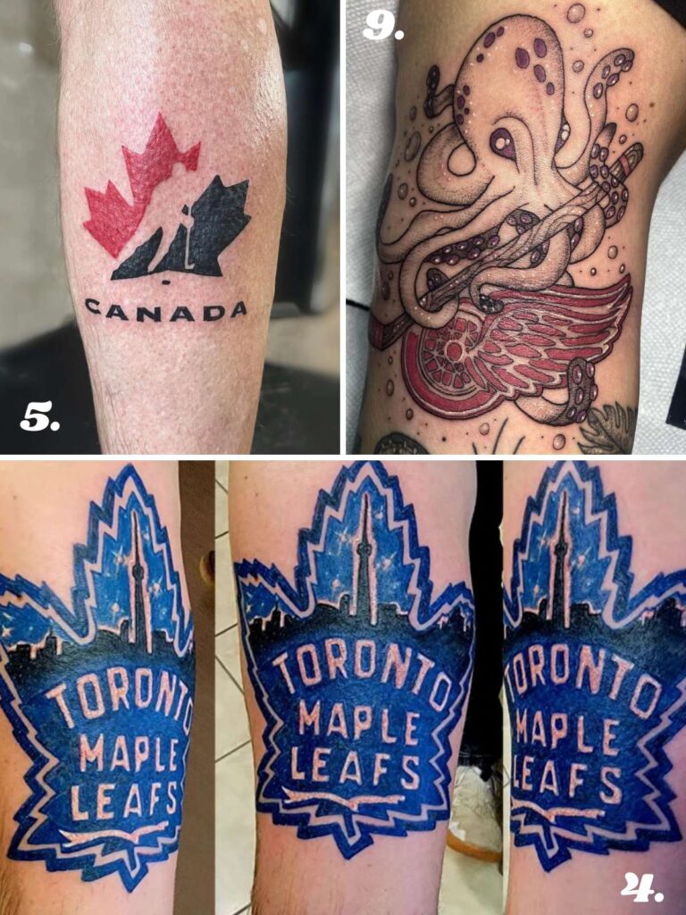 Best Hockey Tattoos To Honor the Sport - Tattoo Glee