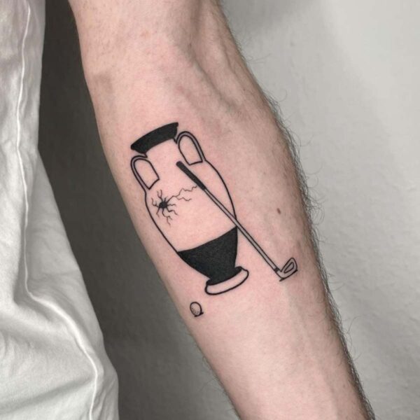 113 Coolest Golf Tattoo Ideas for Inspiration - Tattoo Glee