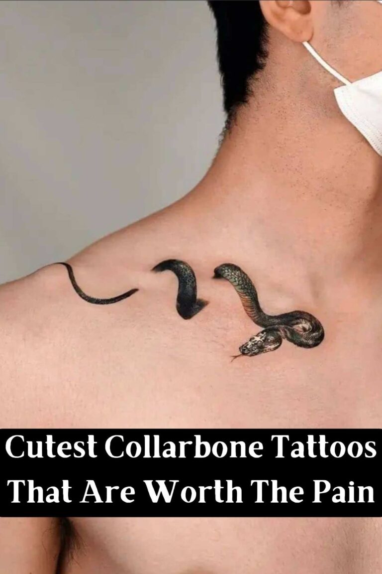 Cutest Collarbone Tattoos That Are Worth The Pain - Tattoo Glee