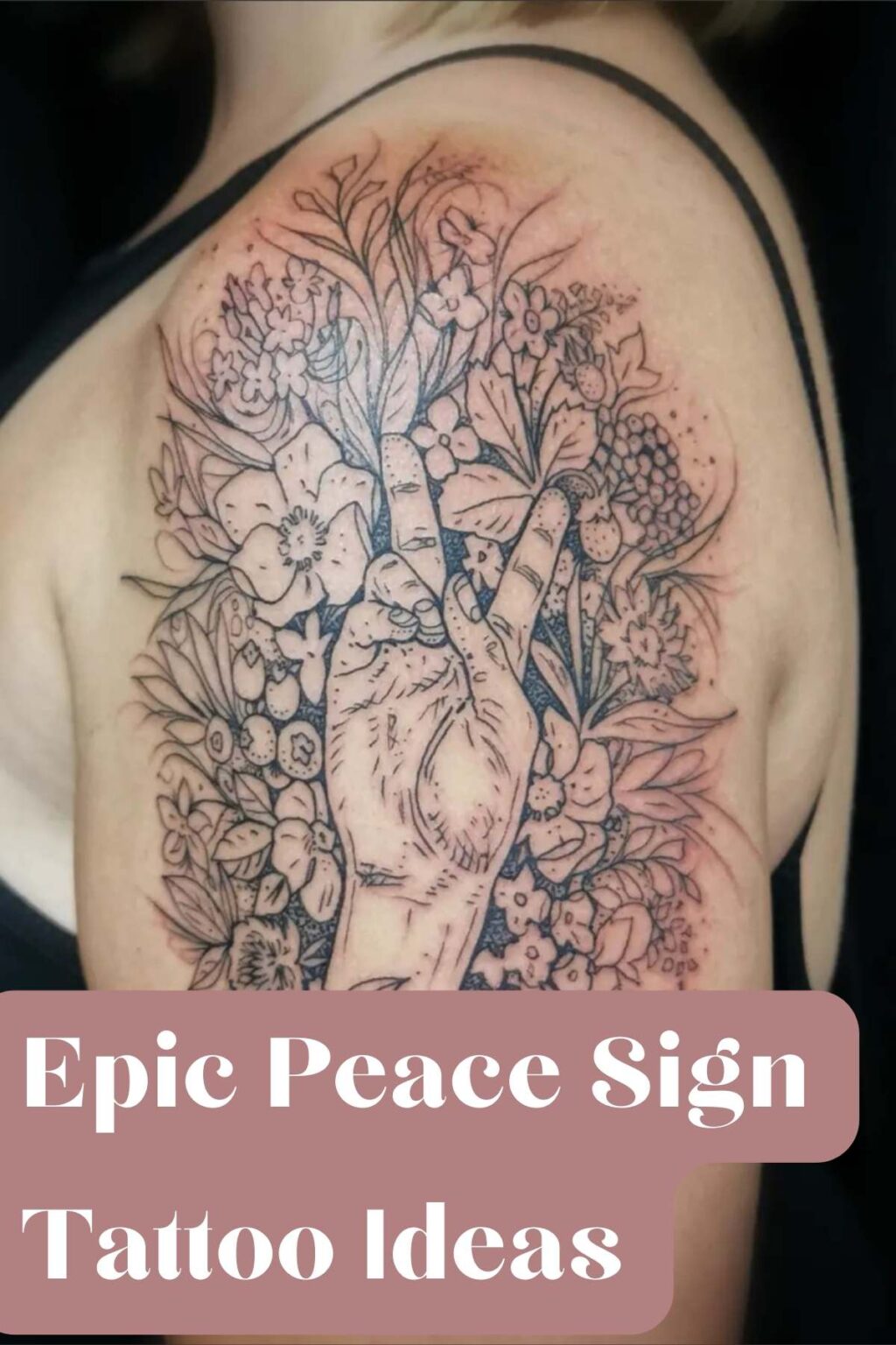 81 Modern Peace Sign Tattoo Designs & Ideas - Tattoo Glee