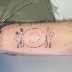 35 Thanksgiving Tattoo Ideas for Food Lovers - Tattoo Glee
