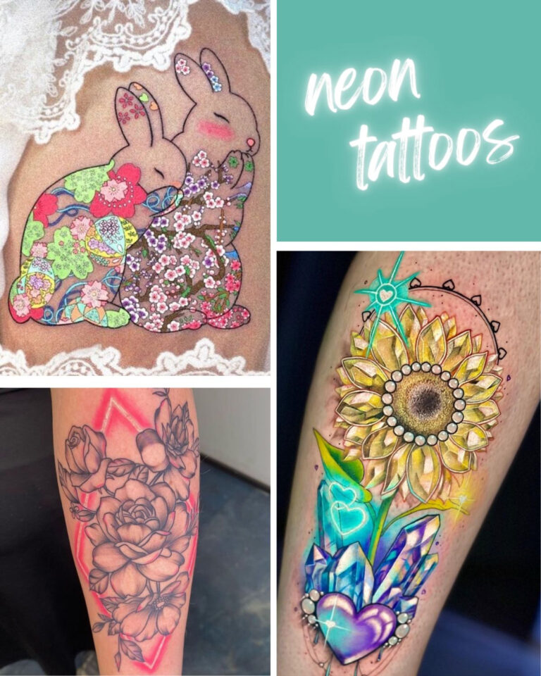 81 Colorful Flower Tattoos - Fresh For Spring Ideas - Tattoo Glee