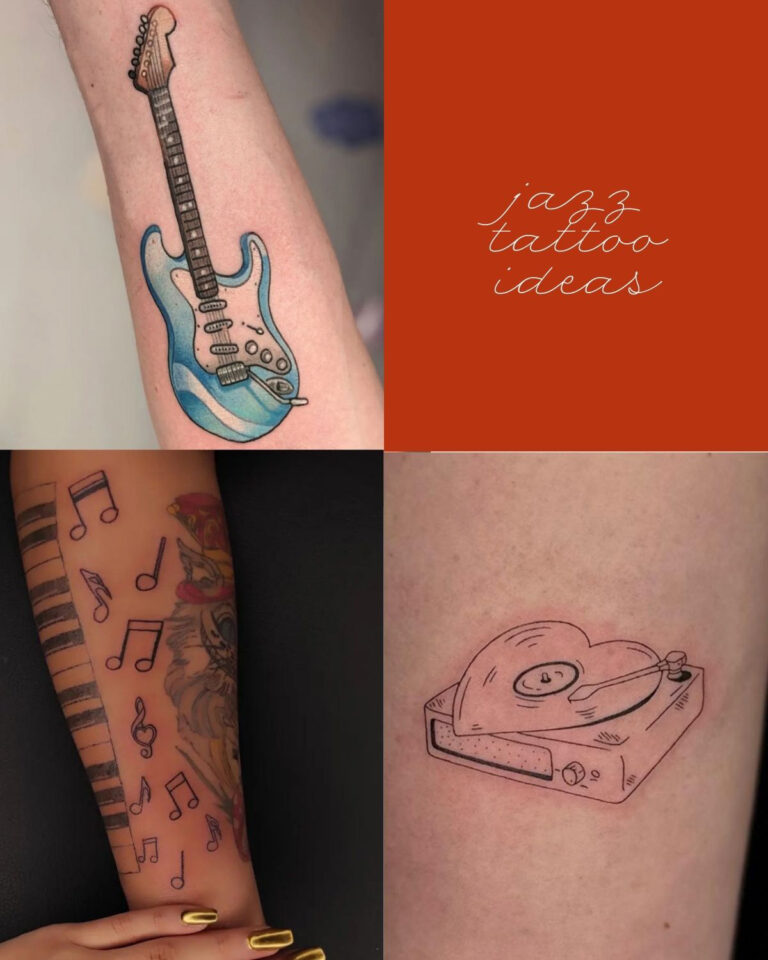 Jazz Tattoo Photos 51 Design Ideas - Tattoo Glee
