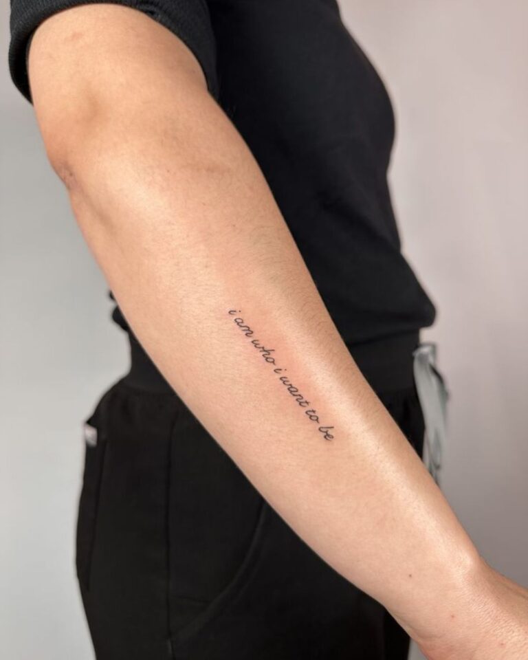 61 Meaningful Quote Tattoos – Beautiful, Inspiring & Artistic Designs ...